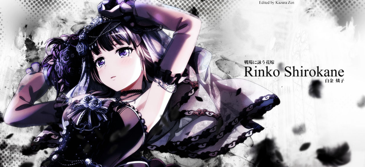 Rinko Shirokane Bang Dream By Kazurazen48 On Deviantart