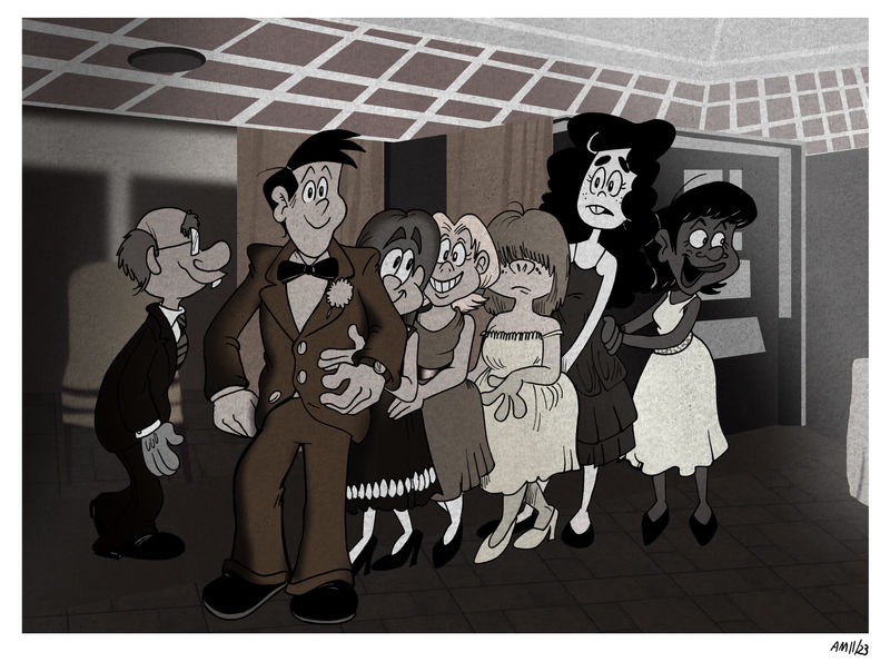 Conga Line By Granitoons On Deviantart