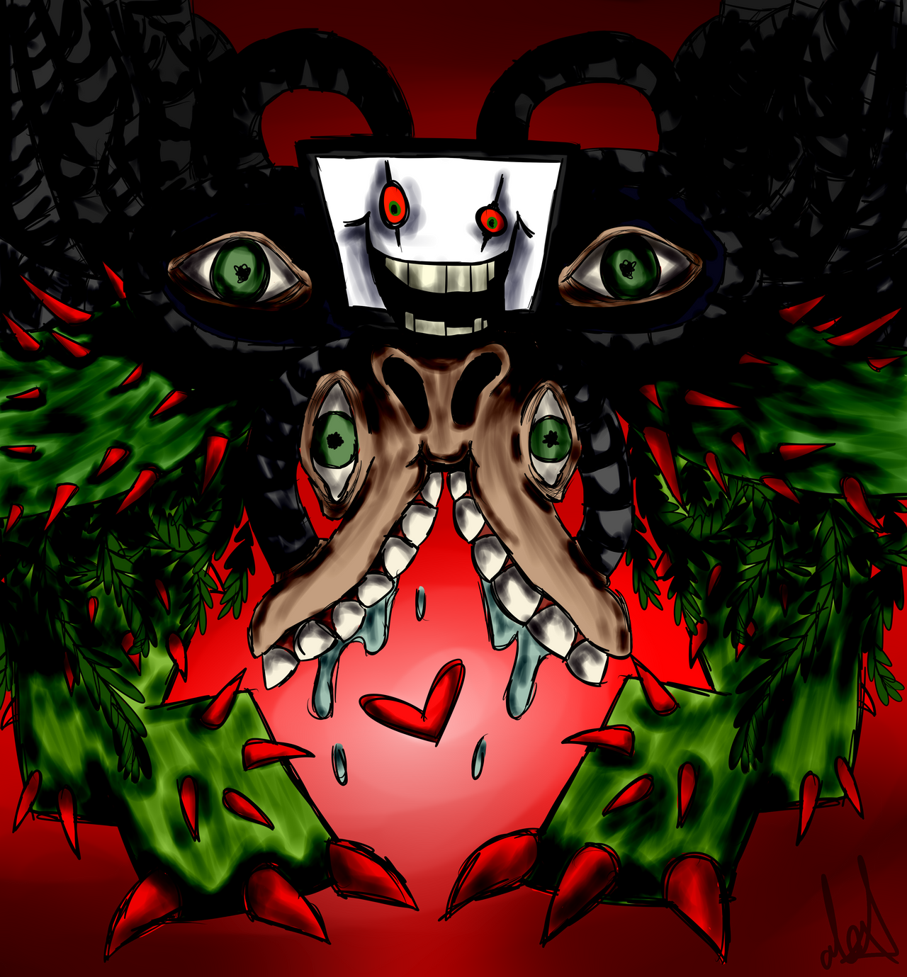 Omega Flowey By Sunnypatch123 On Deviantart