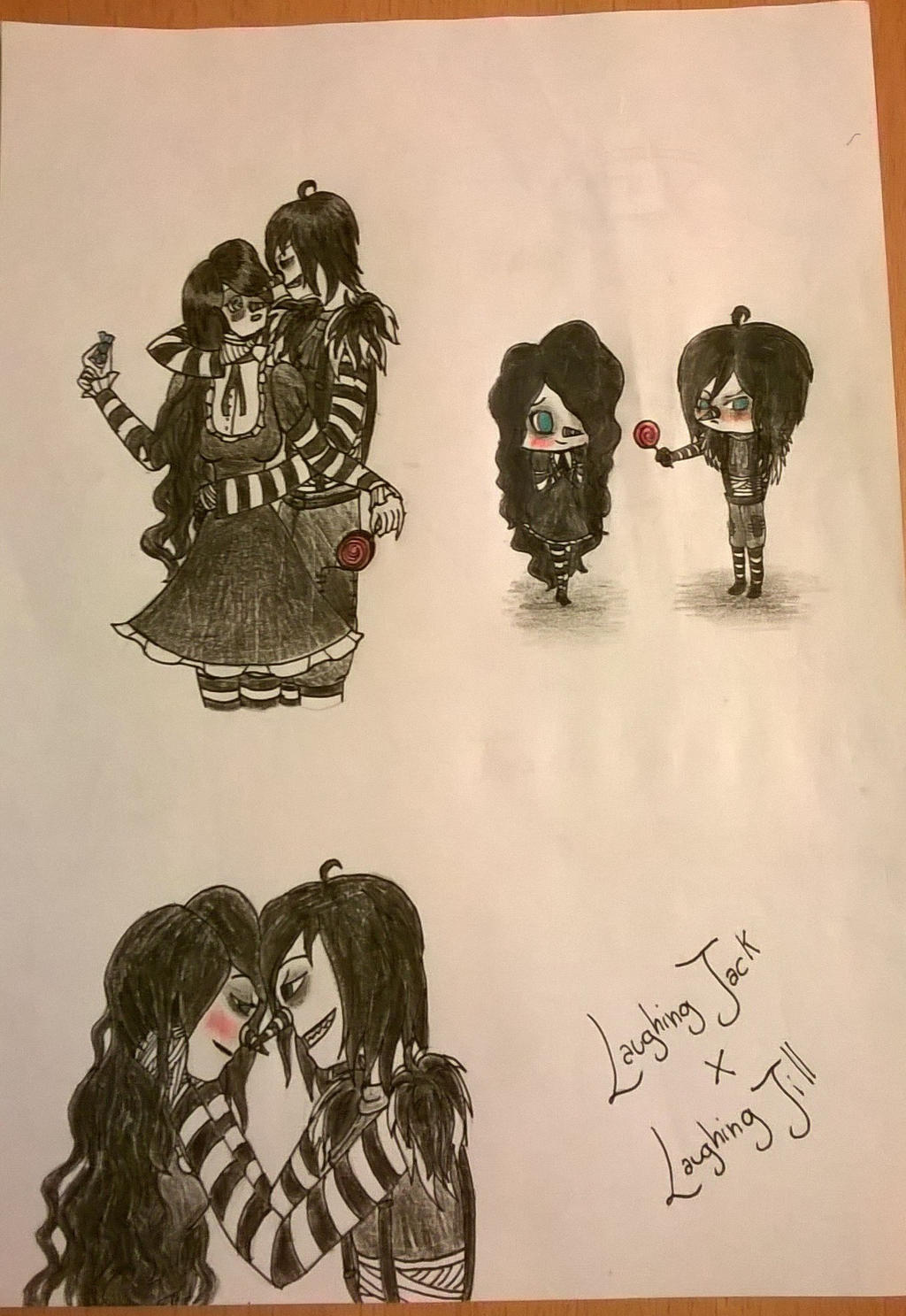 Laughing Jack X Laughing Jill By Kiarythewolf On Deviantart