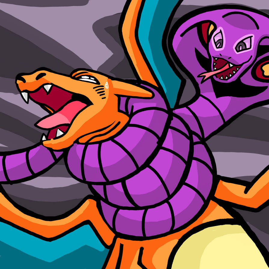 Charizard And Arbok By Robynhillzoneact25 On Deviantart