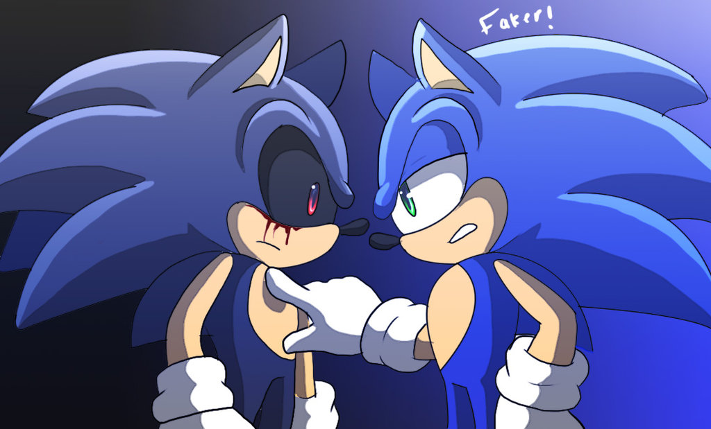 Sonic Et Sonicexe By Aleksandracageletcom On Deviantart
