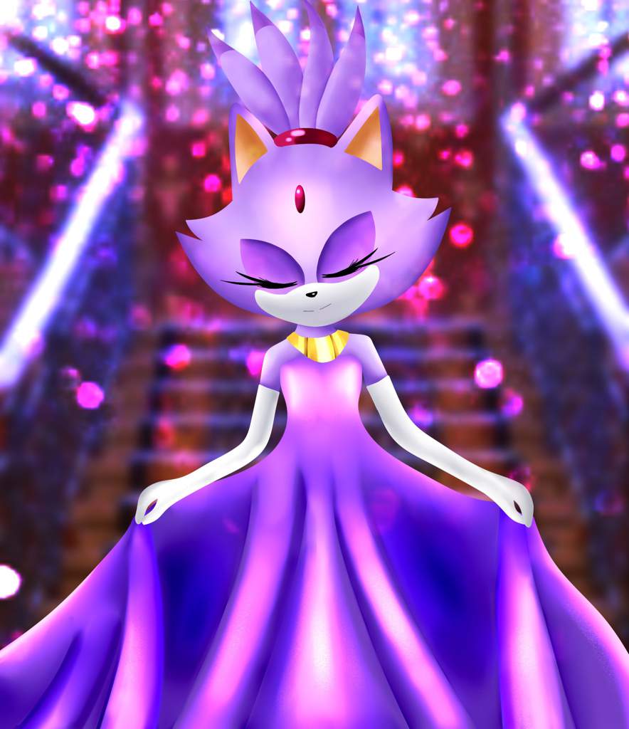 Princess Blaze The Cat Dress Dream By Nicomaras On Deviantart