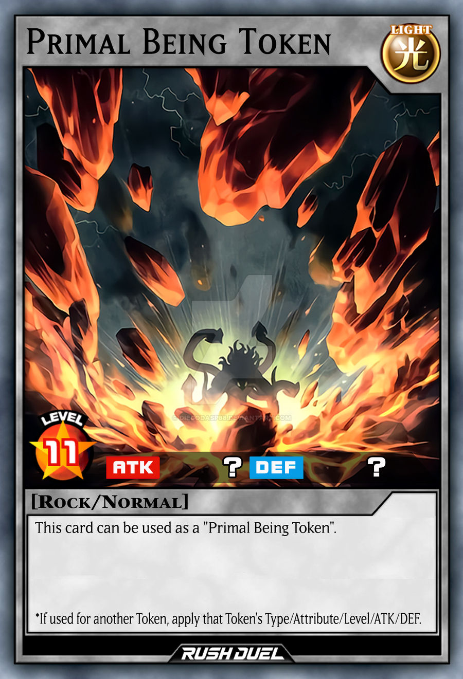 Primal Being Token by diegodasp88 on DeviantArt Primal Being Token by diegodasp88 on DeviantArt