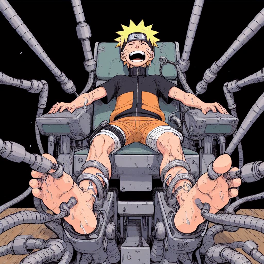 Naruto Trapped In The Evil Tickle Chair Pt3 By Darkmystican On Deviantart