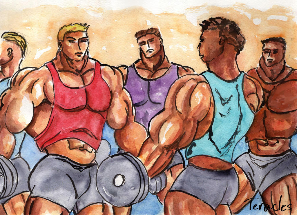 Gym Buddies By Teracles On Deviantart
