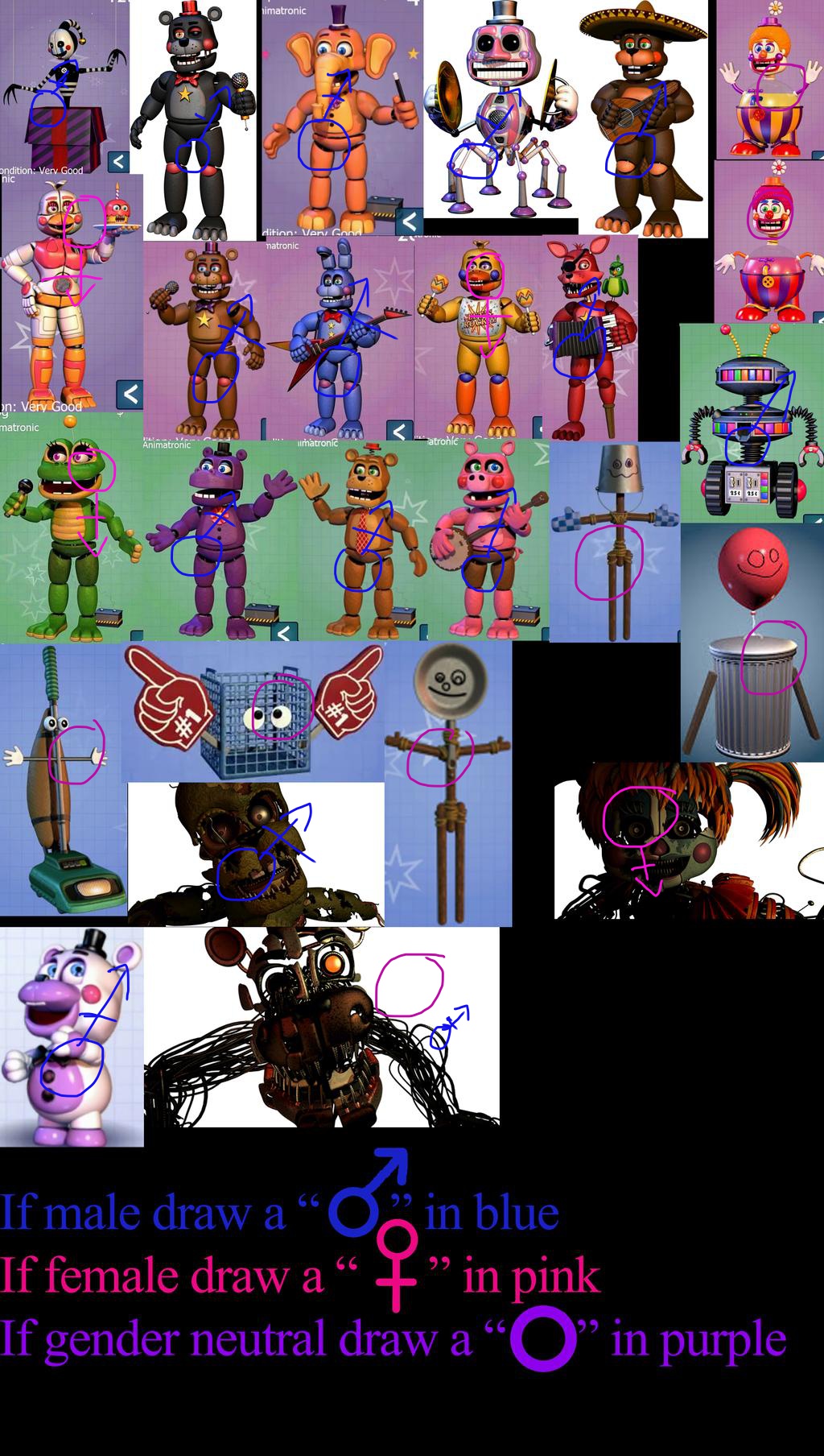 Fnaf Ps Gender Meme By Gorgeousinpink On Deviantart