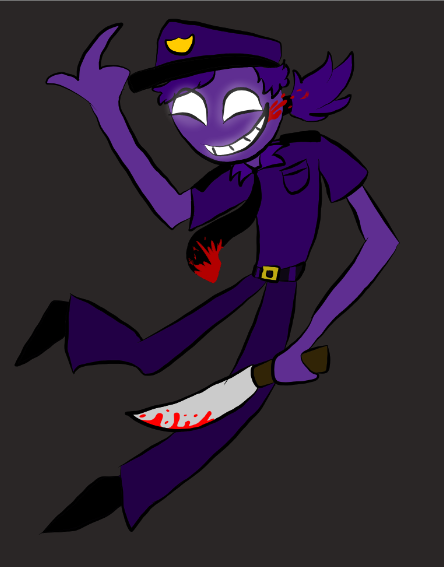 Fnaf Purple Killer By Contempdevart On Deviantart