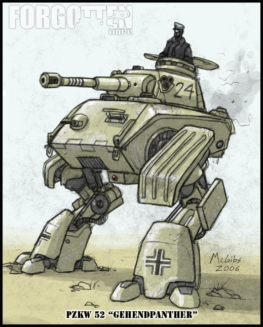 Panzer Mech by McGibs on DeviantArt