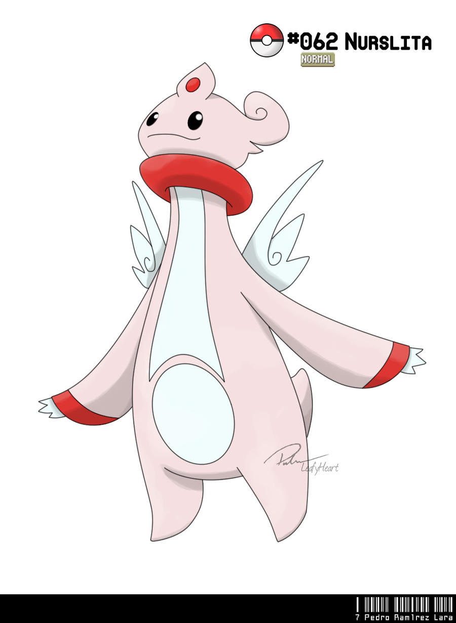 062 Nurse Fakemon By Leafyheart On Deviantart