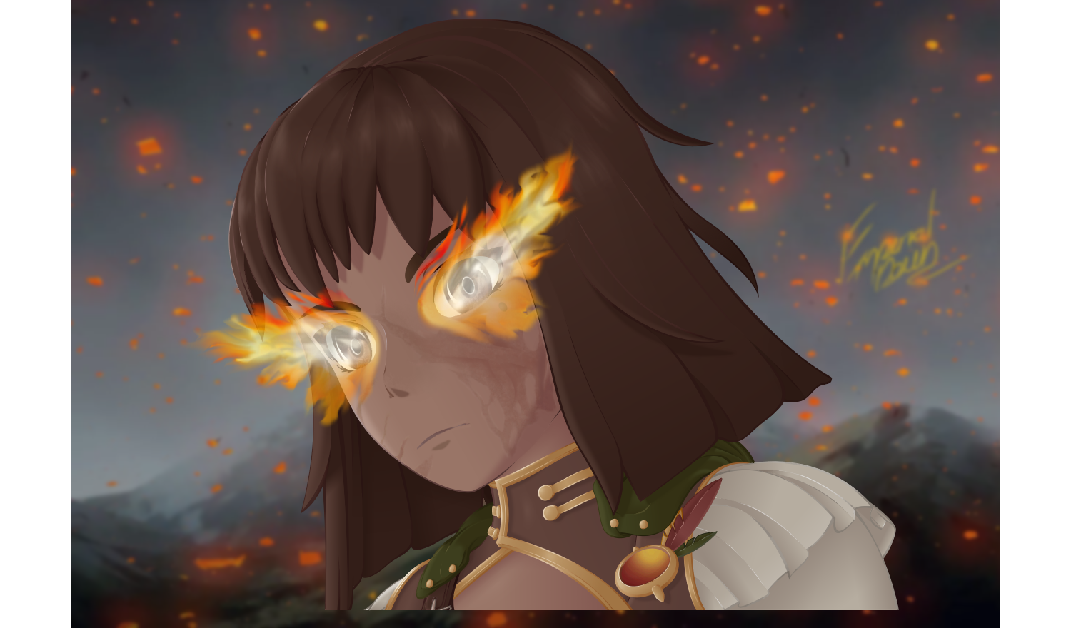 Rwby Amber Fall Maiden By Emperial Dawn On Deviantart