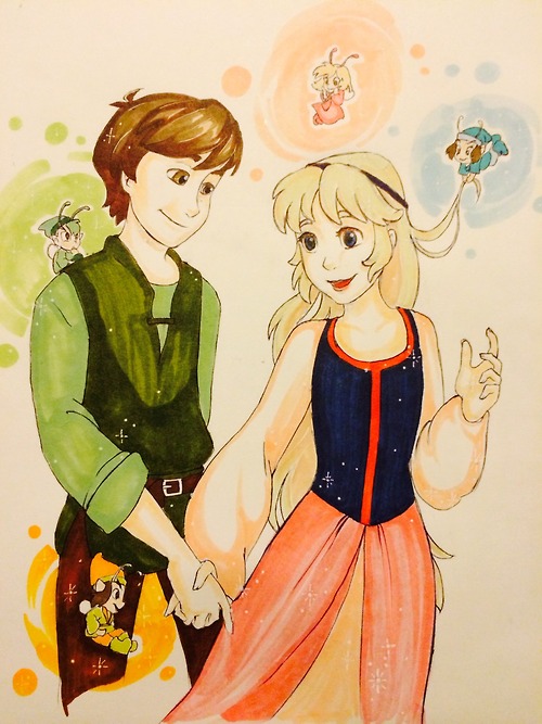 Eilonwy And Taran By Griffon Rider Ann On Deviantart