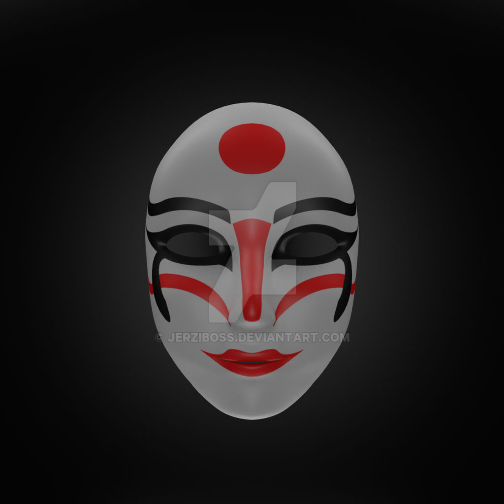 Kabuki Mask By Jerziboss On Deviantart