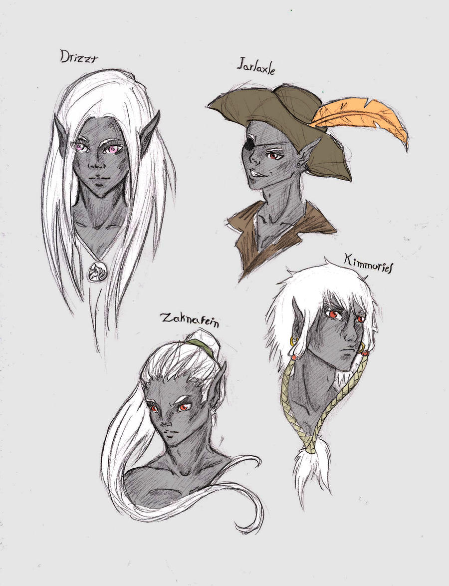 Drows From Forgotten Realms By Zirakai On Deviantart