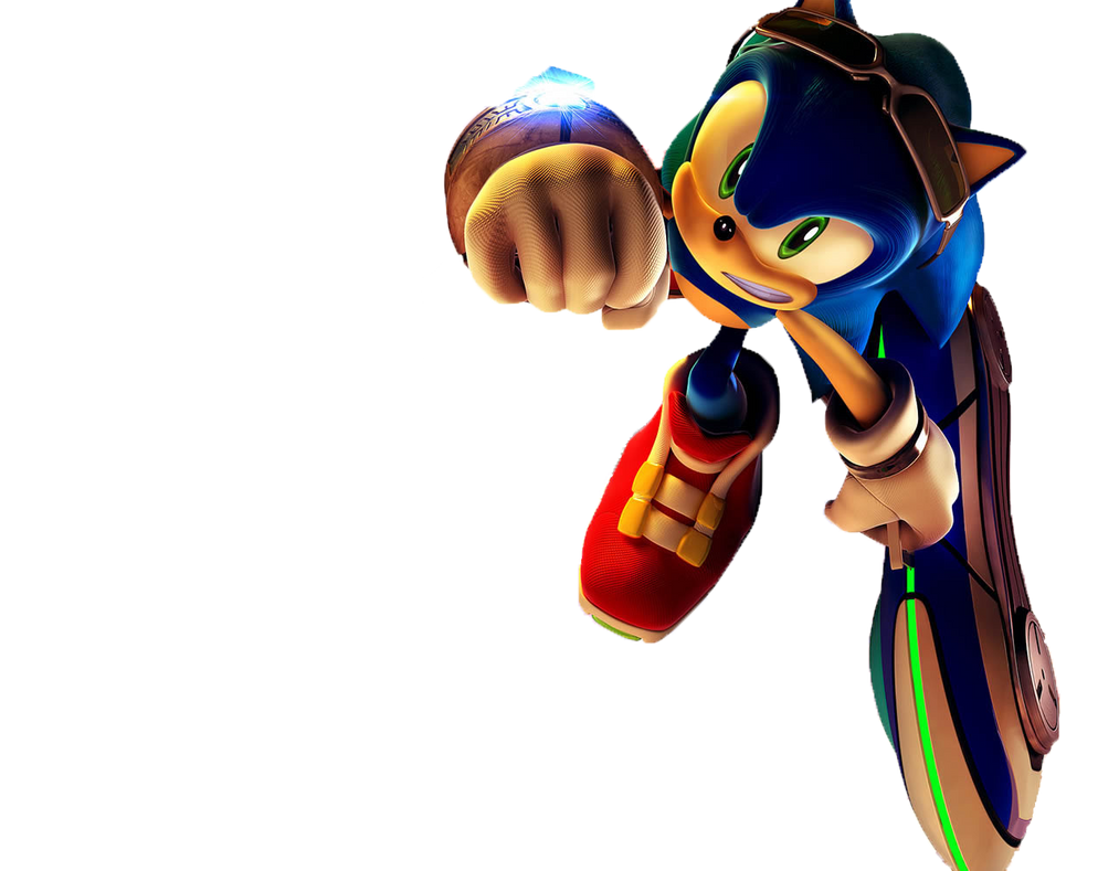 Sonic Riders Sonic By Bendarksilver On Deviantart