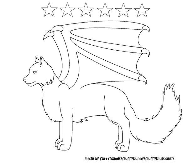female wolf template 7 by furryhomes on DeviantArt