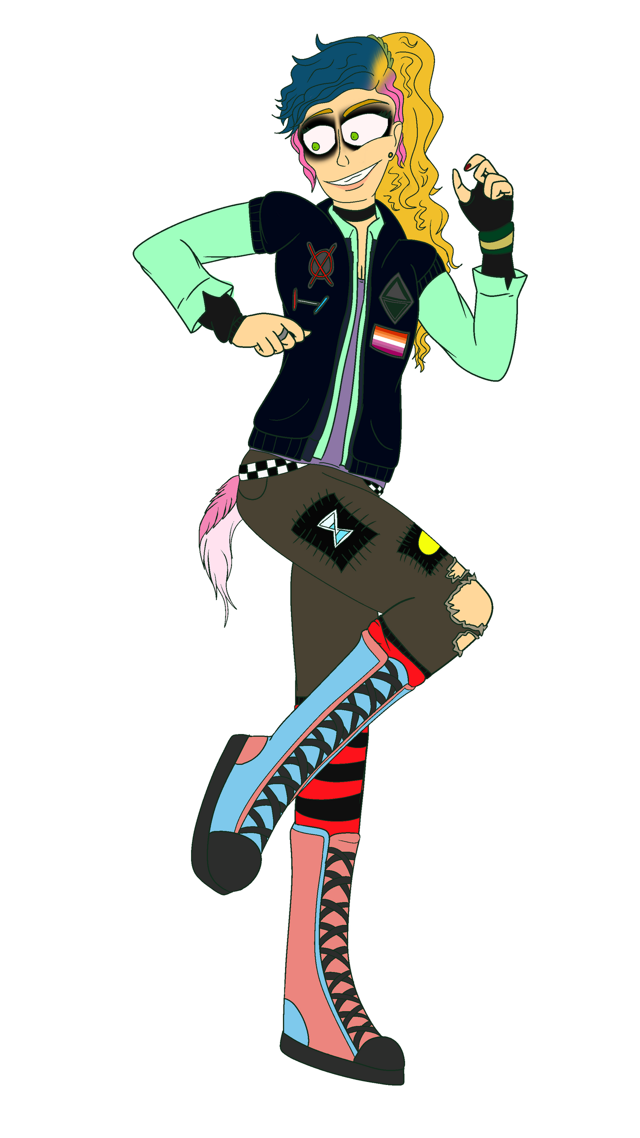 Scene Queen By Trickibe On Deviantart