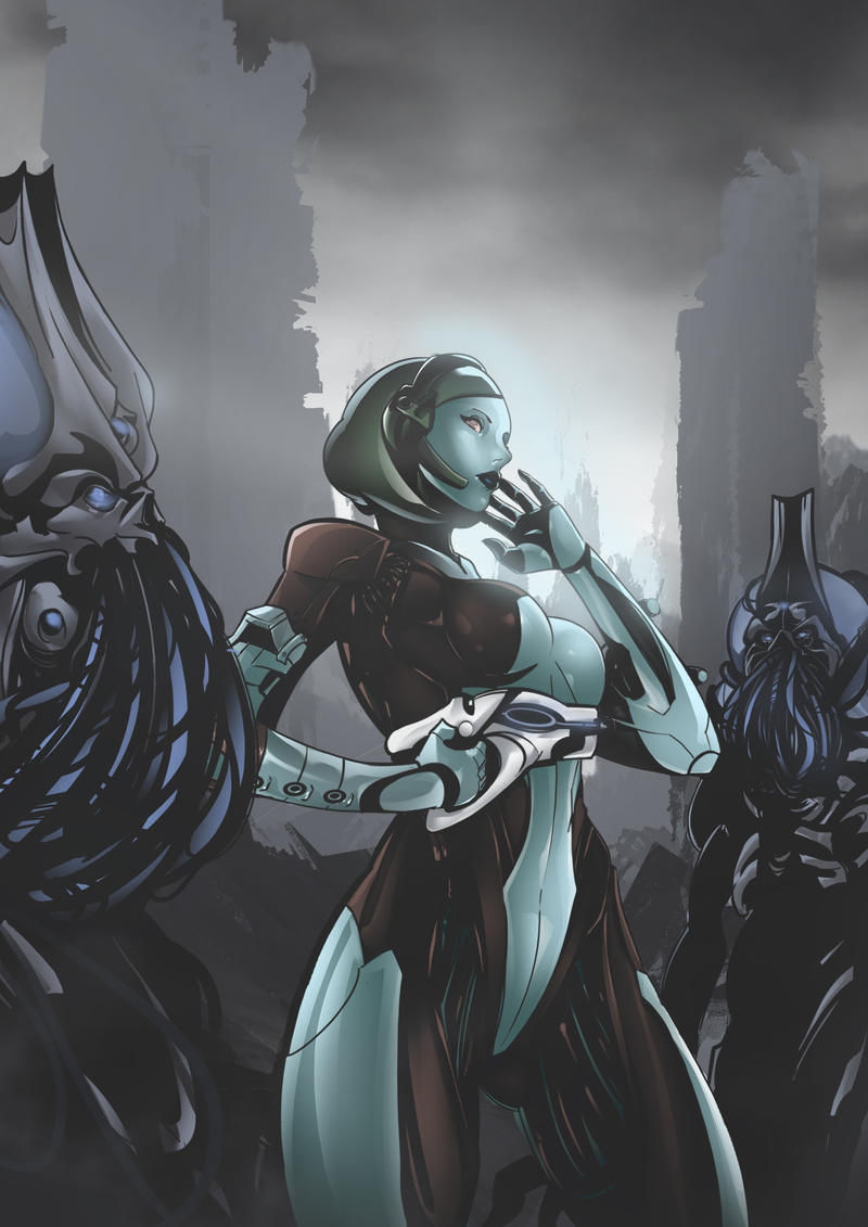Mass Effect Edi By 7zaki On Deviantart