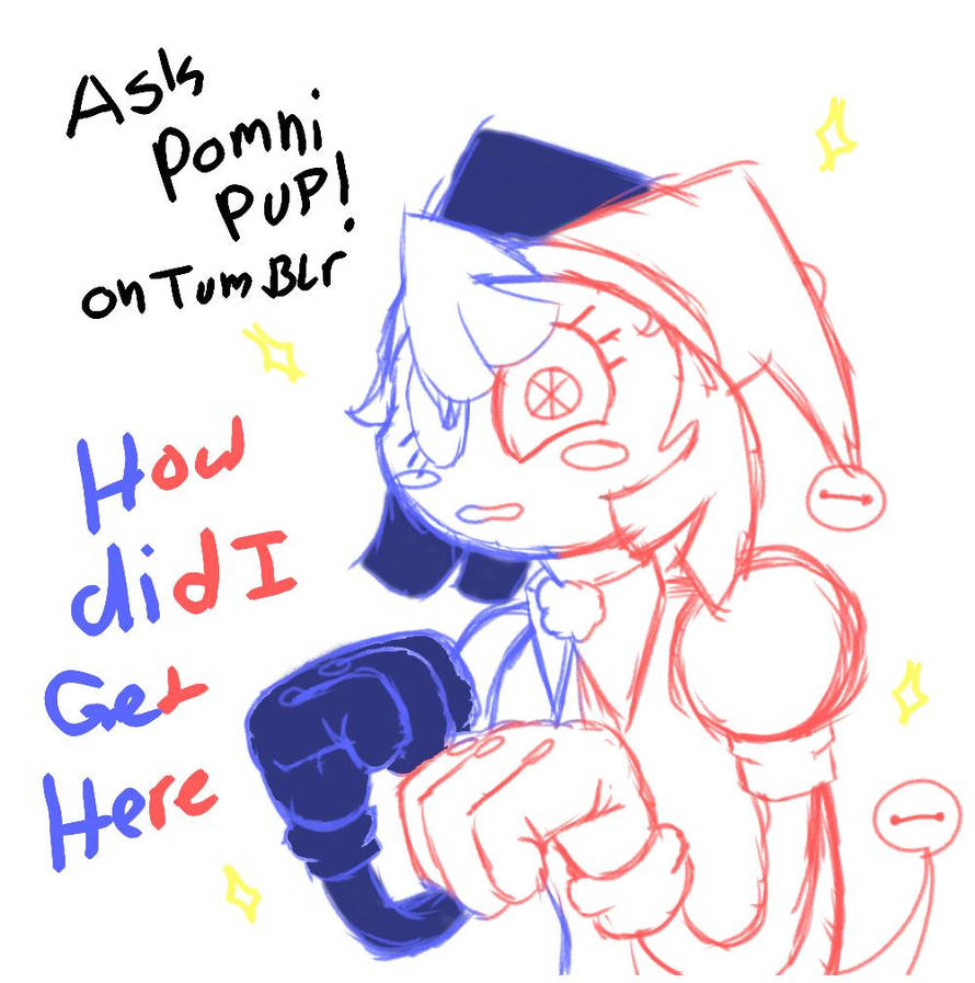 Ask Pomni Pup By Tonylovesspringbonyt On Deviantart