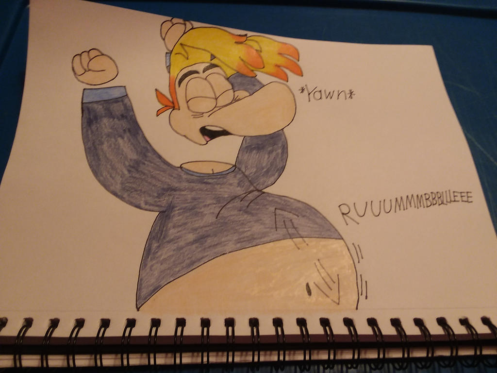 Morning Stretches And Tummy Rumbles By Brimg29 On Deviantart