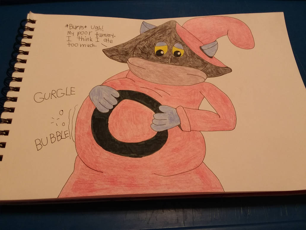 Orkos Tummy Ache By Brimg29 On Deviantart