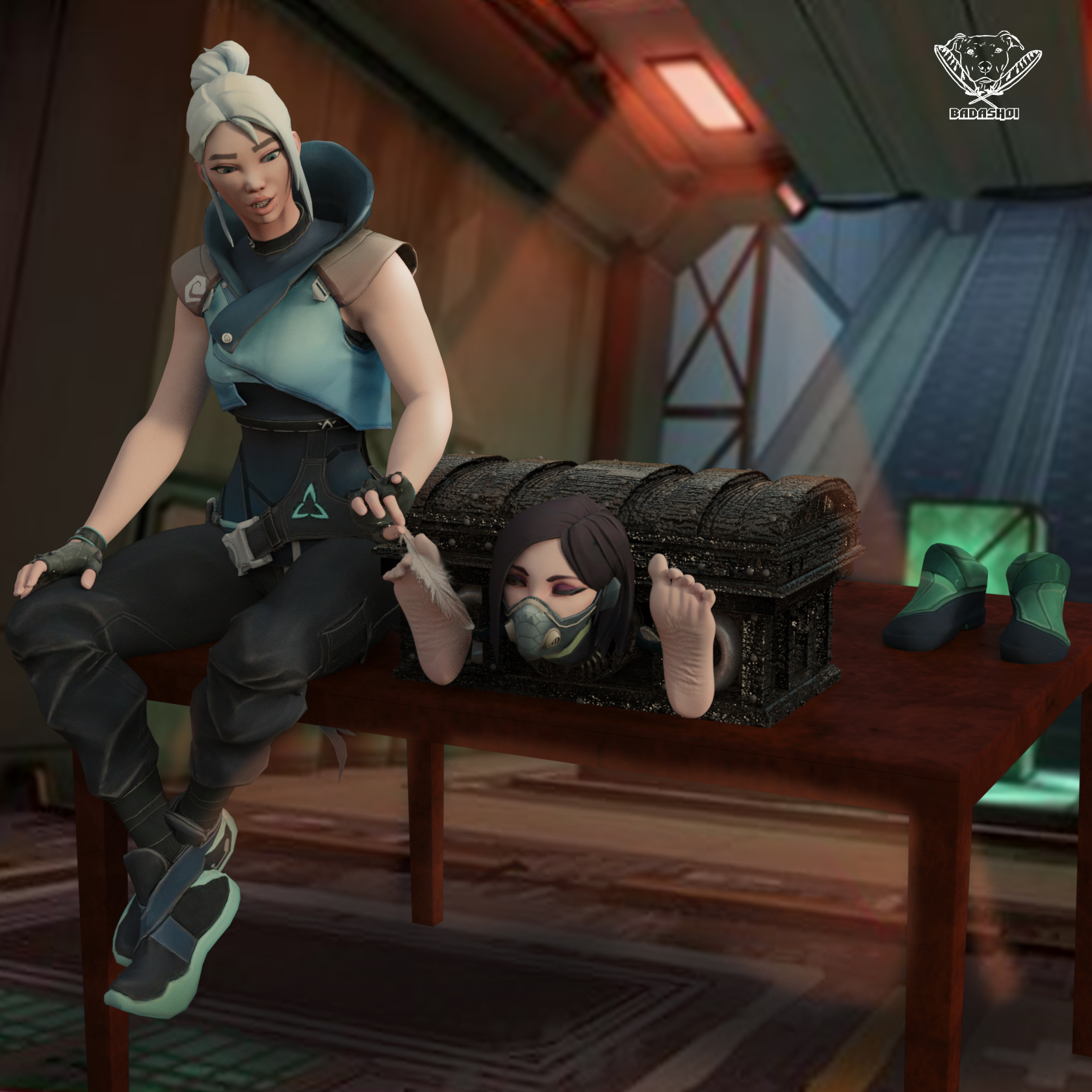 Valorant Jett Vs Viper By Badash01 On Deviantart