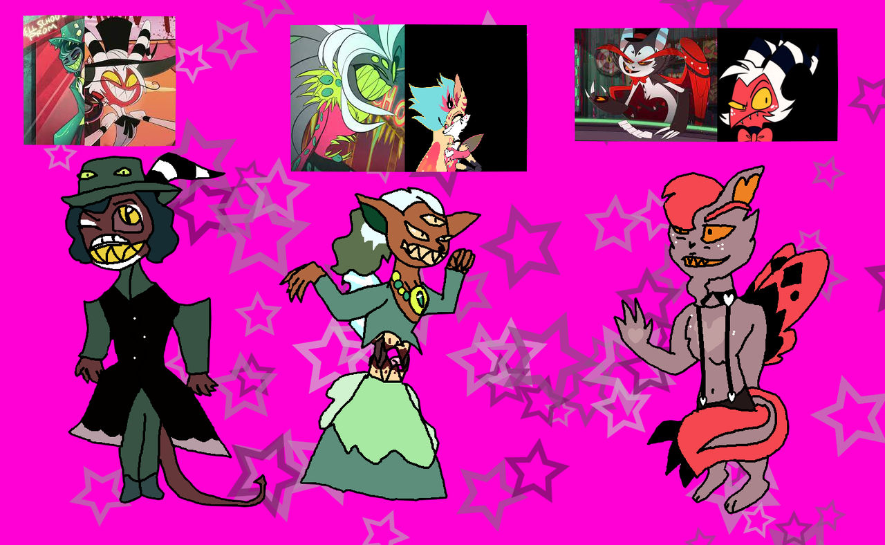 Helluva Boss Hazbin Hotel Gacha Customs By Biclownbatsy On Deviantart