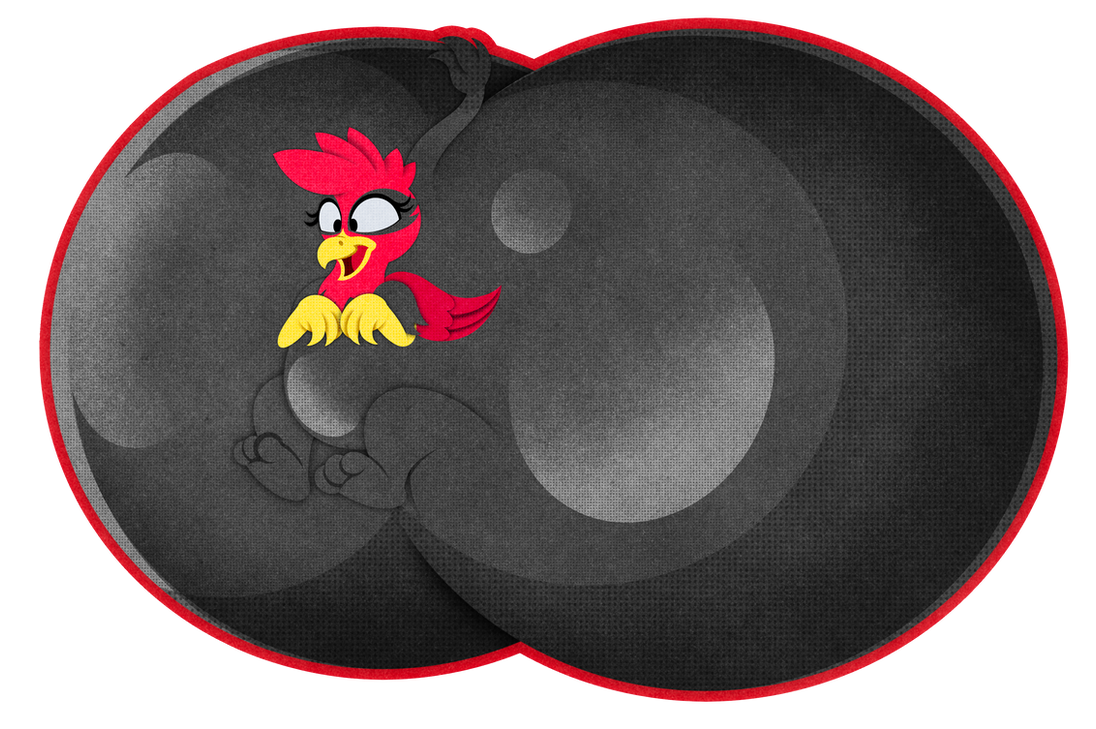 Late Commission Big Butt Griffin By Inflateresponsibly On Deviantart