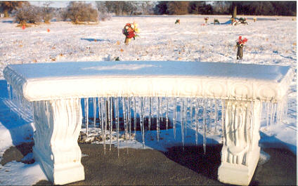 Frozen Bench by jsainbaird on DeviantArt