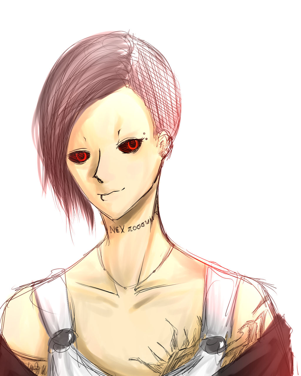 Tokyo Ghoul Uta By Kervanos On Deviantart