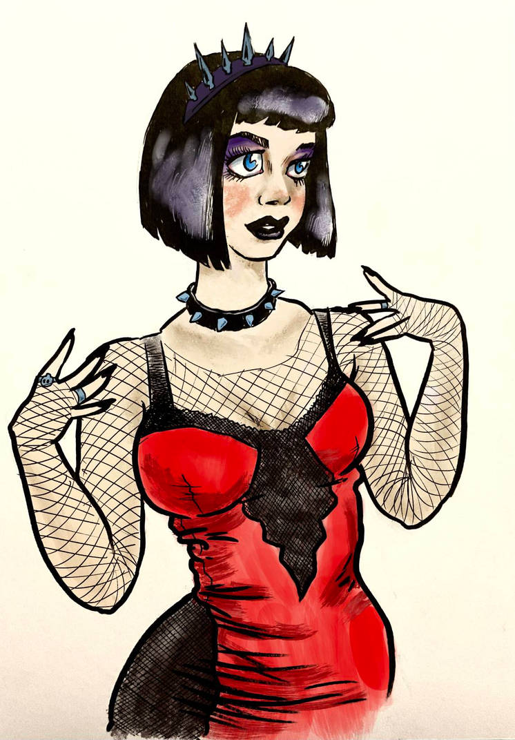 Goth Princess By Dakanavar On Deviantart