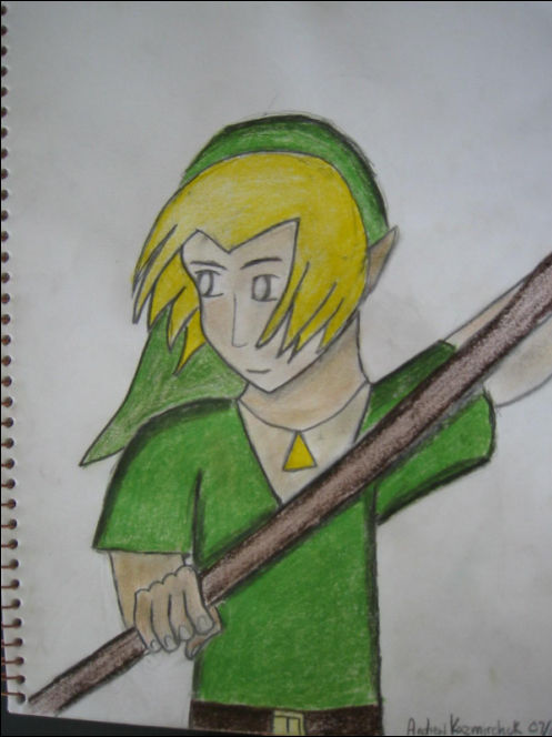 Link in Battle by kazmania on DeviantArt