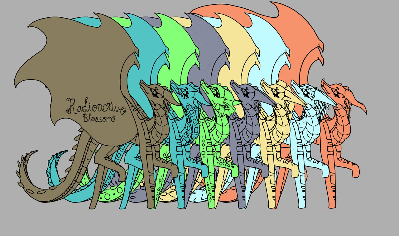Pyrrhia dragons WOF by RadioactiveBlossom on DeviantArt Pyrrhia dragons WOF by RadioactiveBlossom on DeviantArt