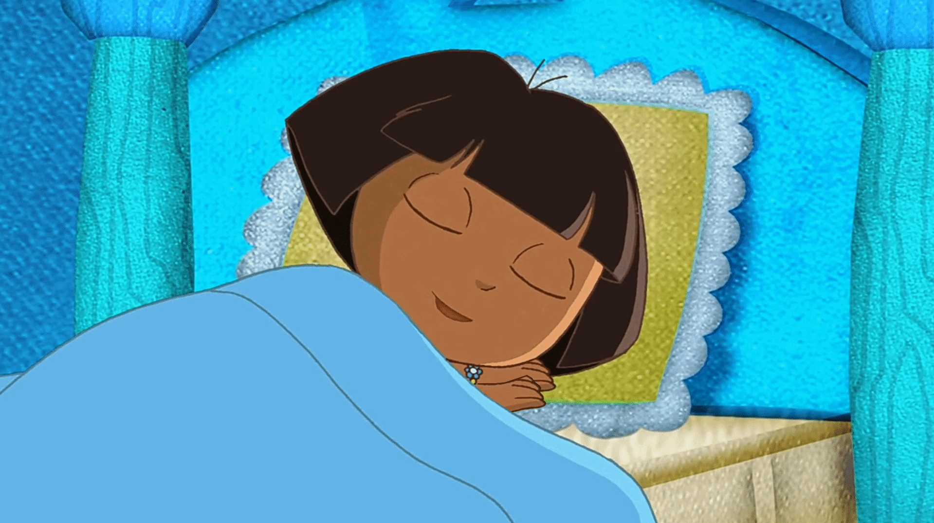 Dora Sleeping And Snoring In Her Bed At Night By Panyinbrew On Deviantart