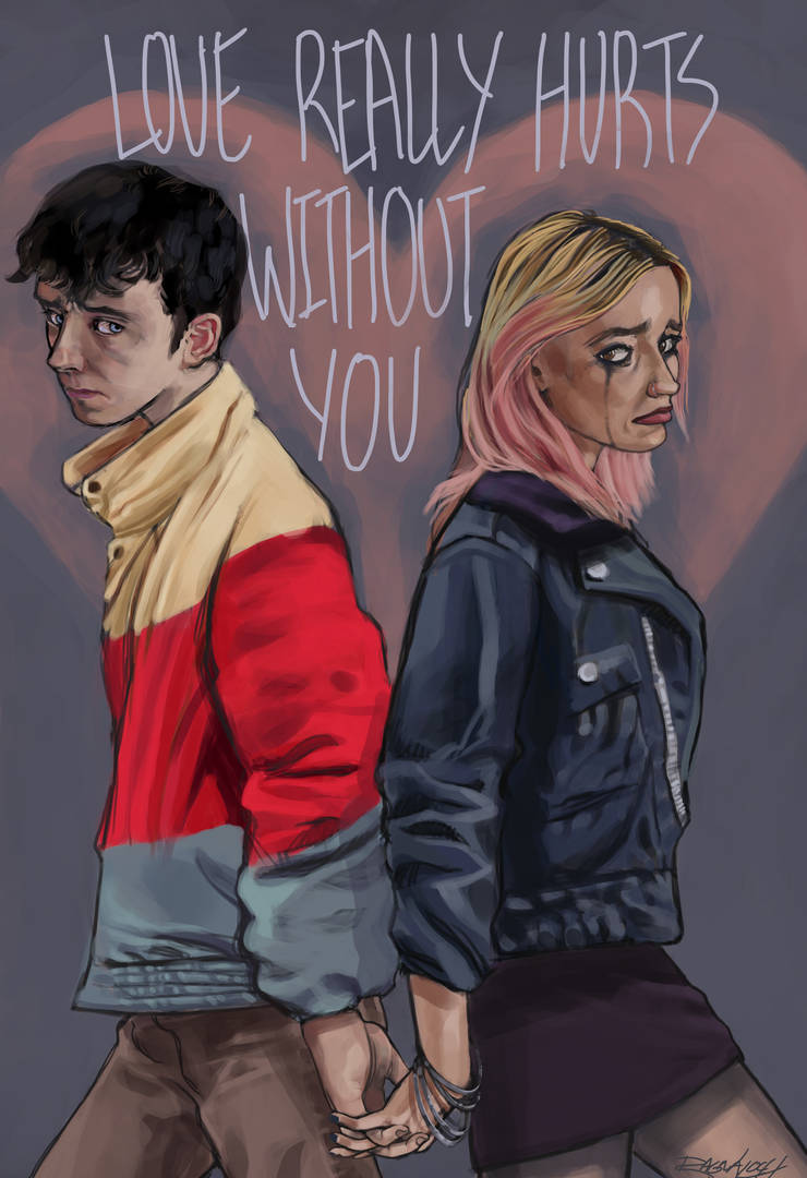 Otis And Maeve By Artgrad08 On Deviantart