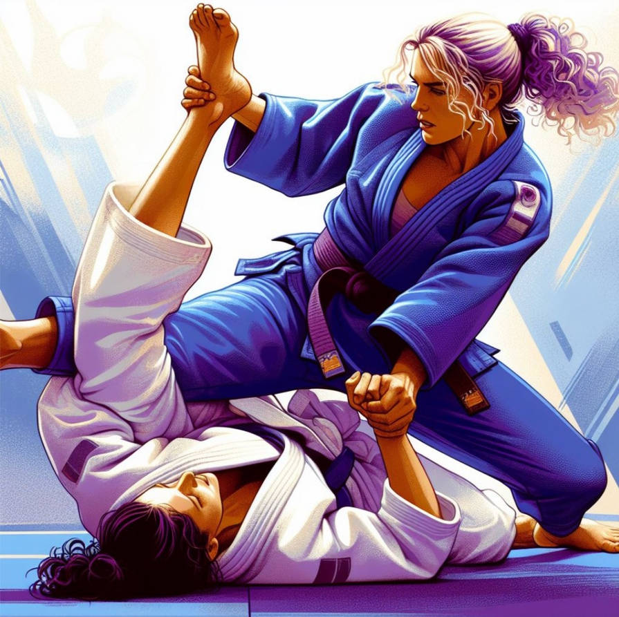 Fierce Bjj Female Match By Lobcor On Deviantart
