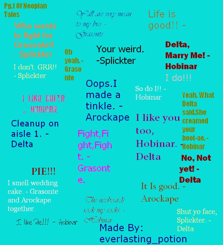 Neopets Fight by everlasting-potion on DeviantArt