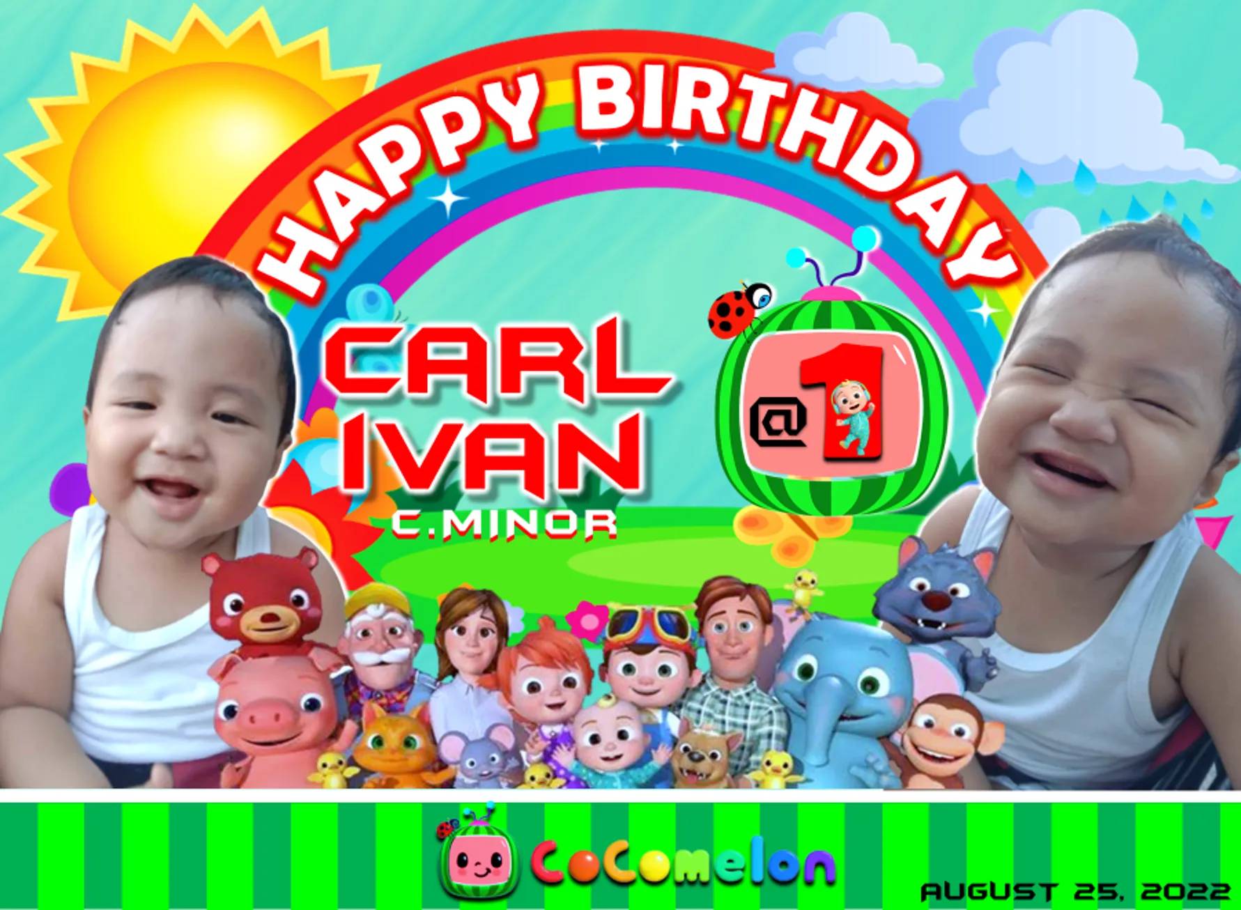 Birthday Tarpaulin Layout And Design In Ms Ppt By Adadaorlina On Deviantart