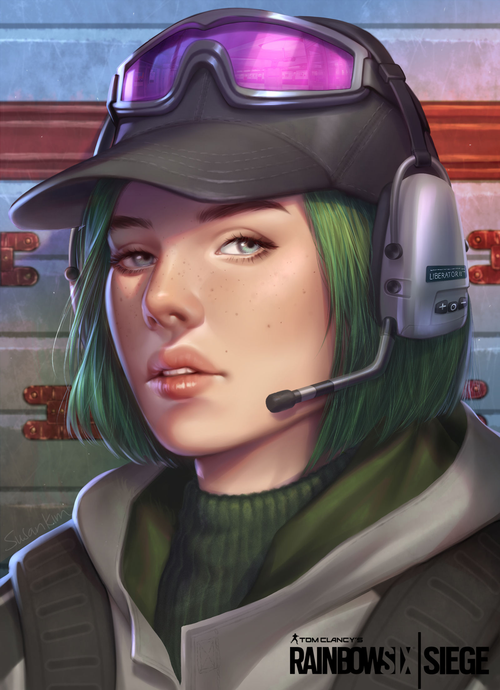 Ela Rainbow 6 Siege By Susan Kim On Deviantart
