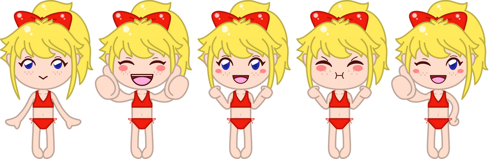 Kates New Red Bathing Suit I Guess By Linayer327 On Deviantart