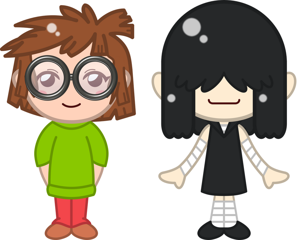 Cooking Mama Style Lisa And Lucy The Loud House By Linayer327 On Deviantart
