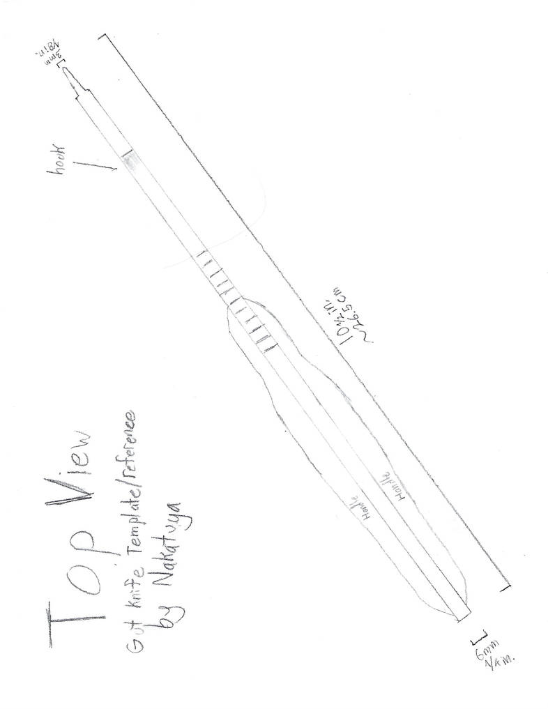 Gut Knife Template 2 By Nakatuya On DeviantArt gut-knife-template-2-by-nakatuya-on-deviantart
