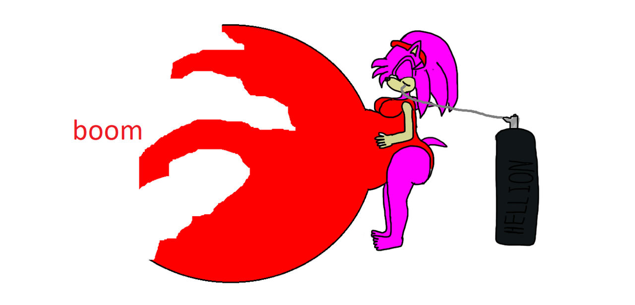 Amy Belly Inflation Popping By Wereroc2000 On Deviantart