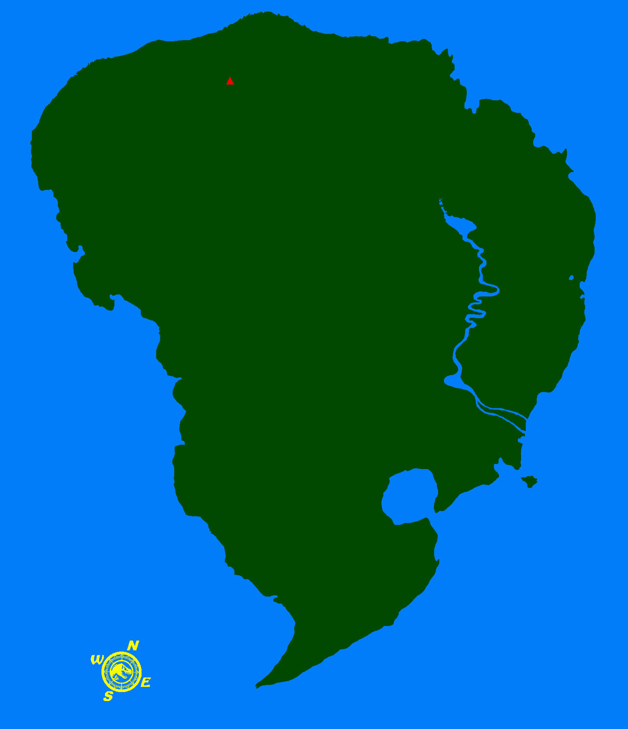 Blank Isla Nublar Fallen Kingdom Satellite Map By Sangheiliosthel On Deviantart