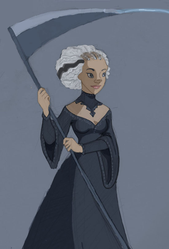 Susan Sto Helit final colour by lindbloem on DeviantArt