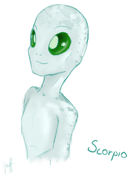 Scorpio sketch by C-Puff on DeviantArt