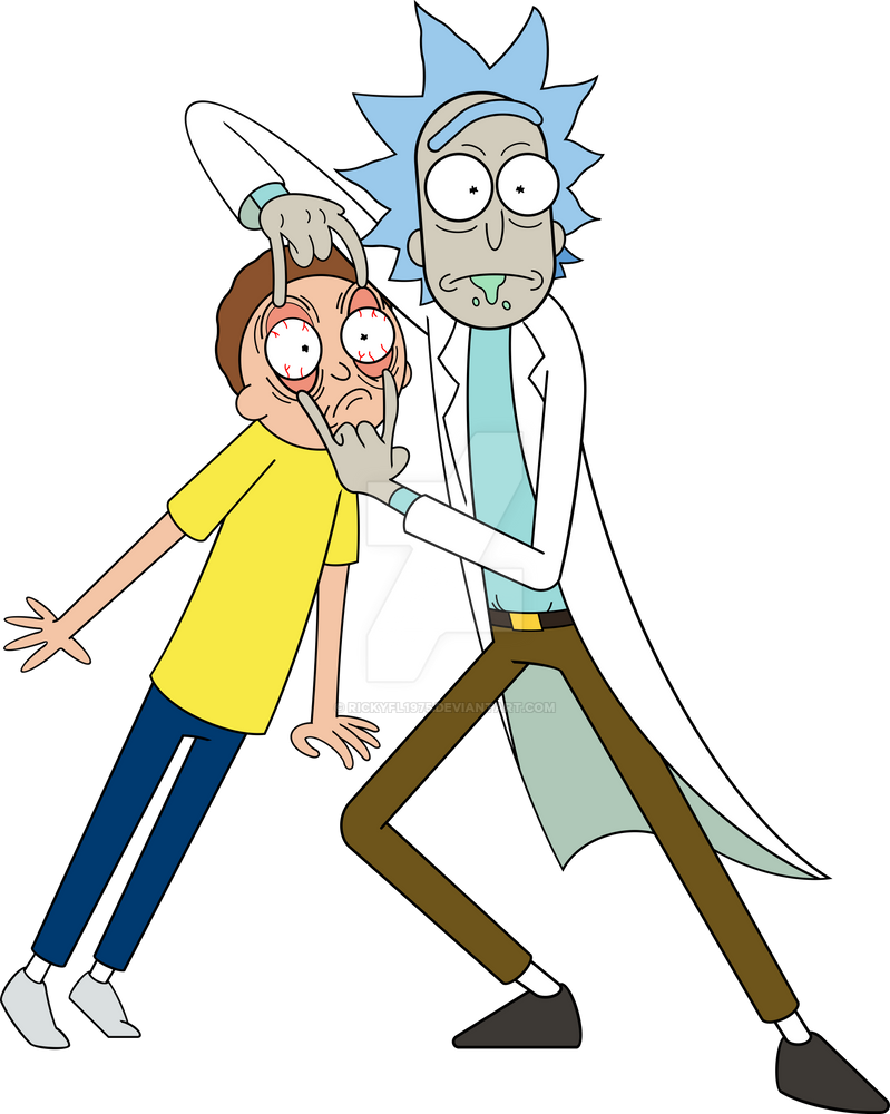 Rick And Morty Open Your Eyes Completed By Rickyfl1975 On Deviantart