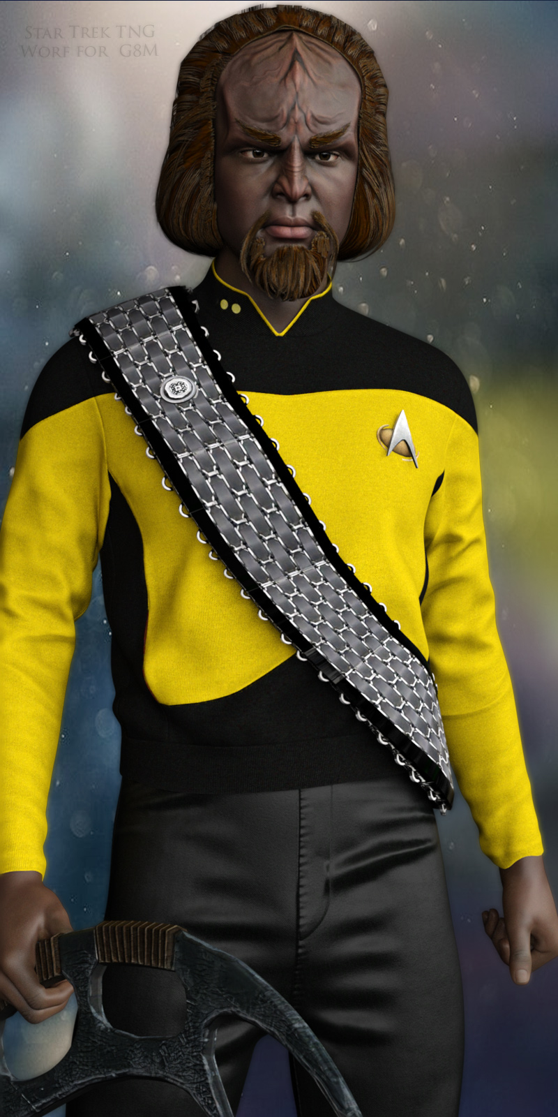 Star Trek Worf By Forrender On Deviantart