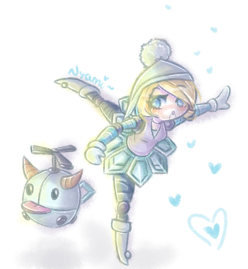 Winter Wonder Orianna Chibi~ By Nyamuh On Deviantart