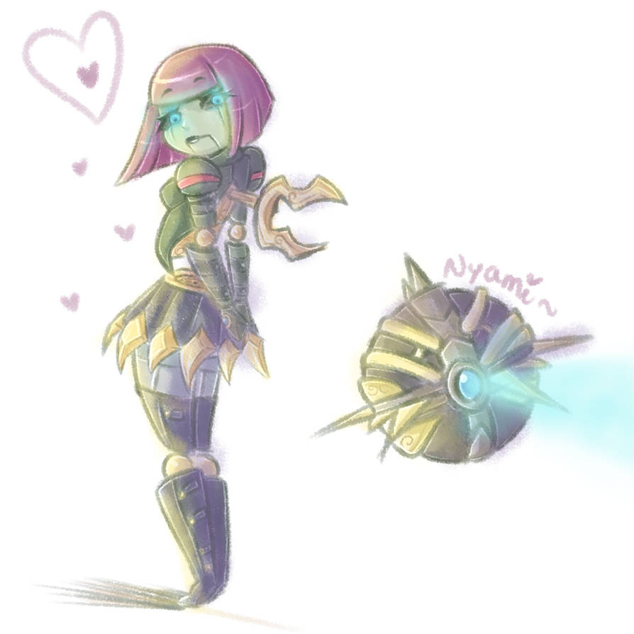 Bladecraft Orianna Chibi~ By Nyamuh On Deviantart